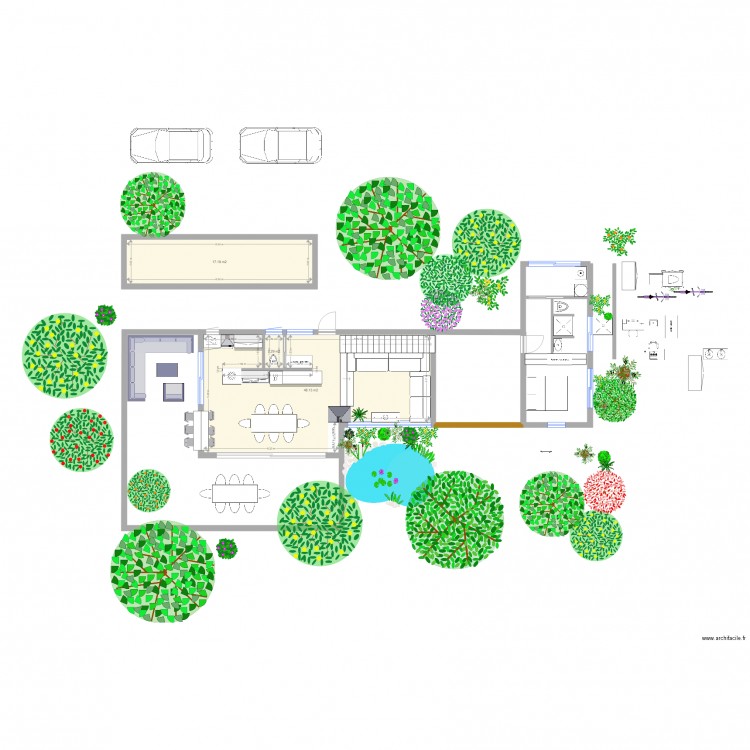 Messanges RDC - Plan dessiné par Messanges