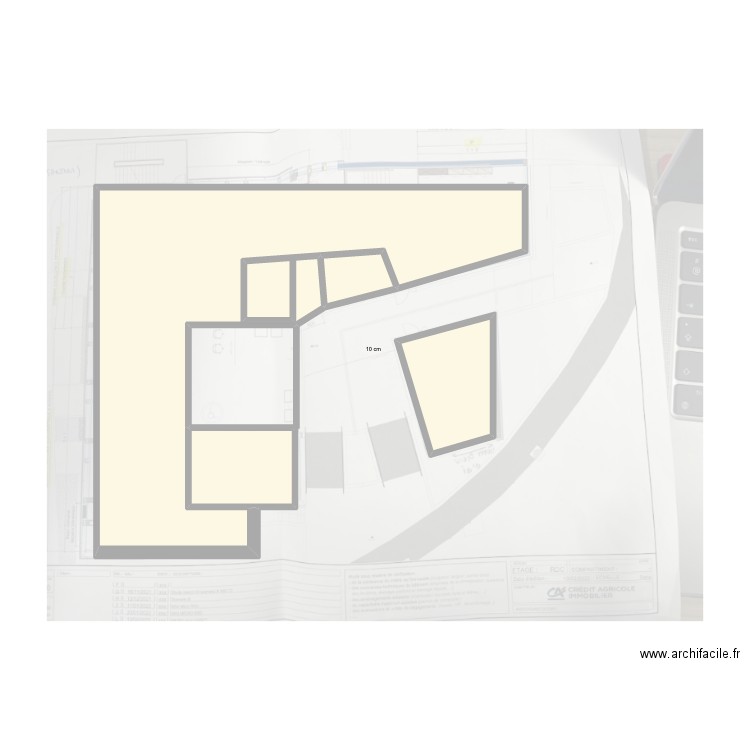 RDC - Plan dessiné par Marine148908
