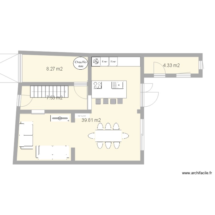 rocourt RDC 2 - Plan dessiné par seblem