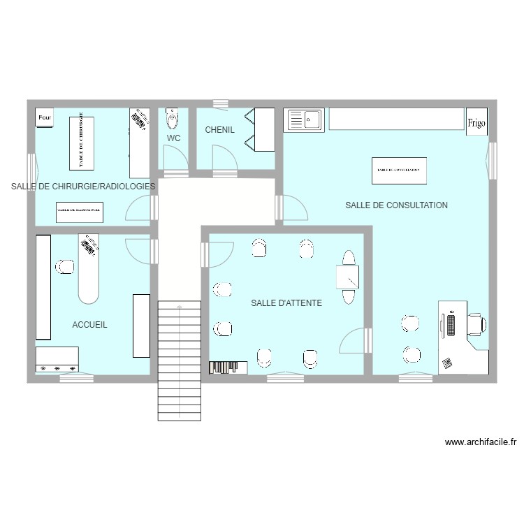PLAN CLINIQUE - Plan dessiné par Elo C