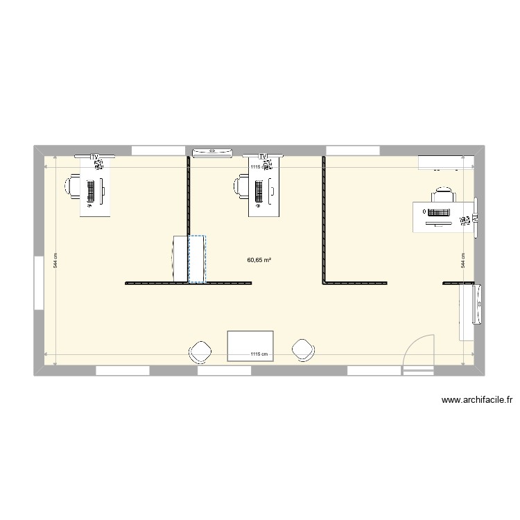 Plan – Local - Bureaux – Par poypoy13 ️ | ArchiFacile