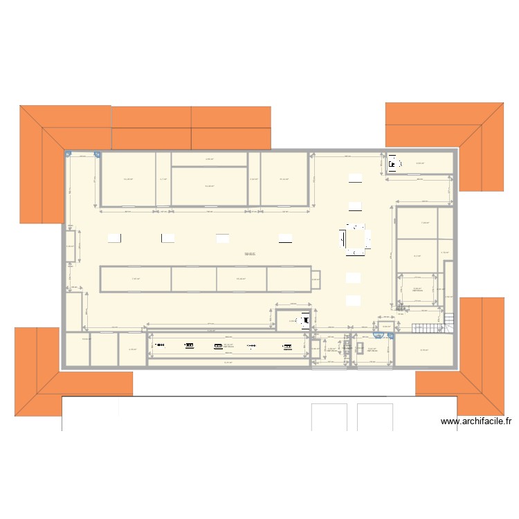 decathlon - Plan dessiné par jarod debrand