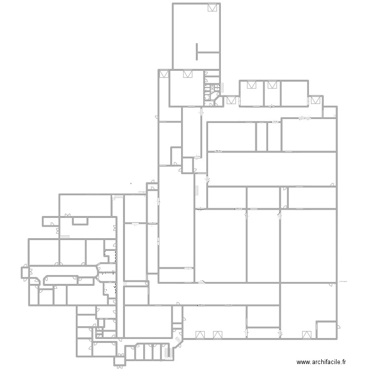 PLAN USINE VIERGE - Plan dessiné par Ludojen56490