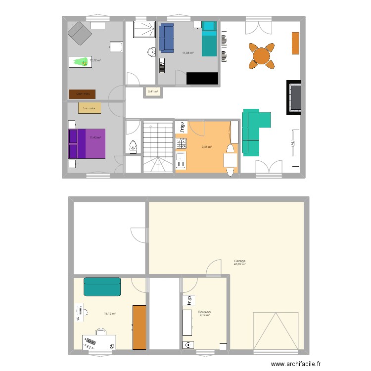 Plan Vic - Plan dessiné par Ce que je veux