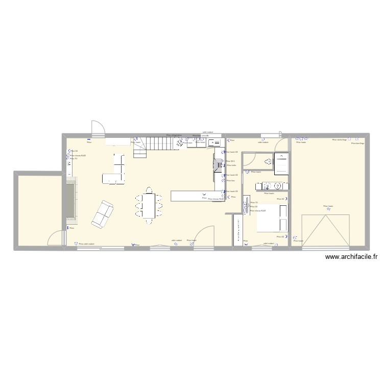 Maison Alexandre PC - Plan 5 pièces 141 m2 dessiné par cricri50420