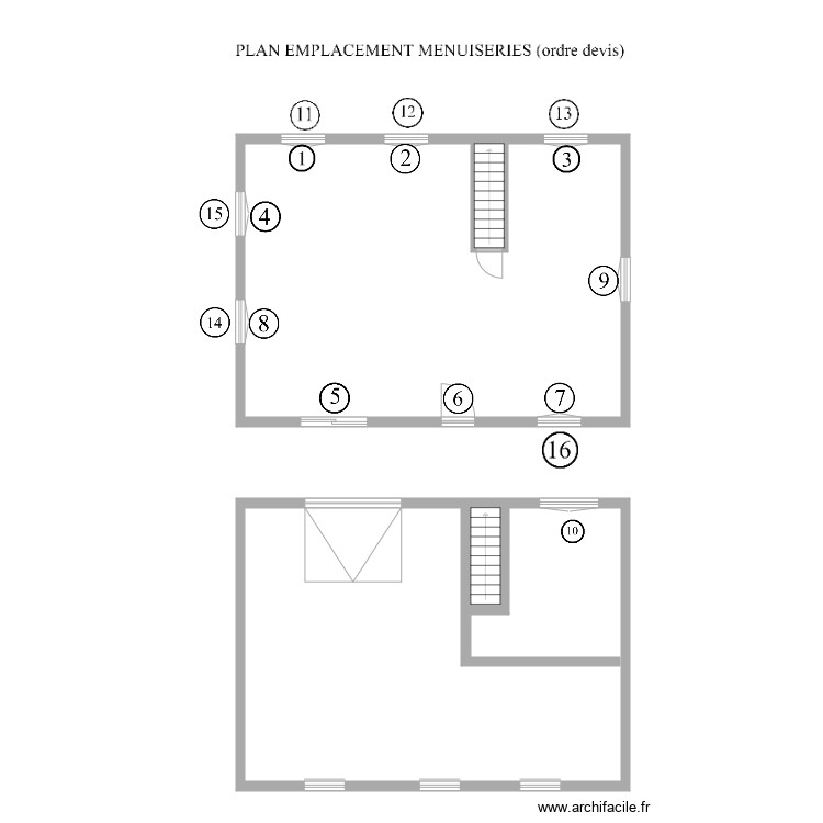 Plan – Plan Menuiseries FORESTIER LIAUTAUD – Par suc passif ️ | ArchiFacile