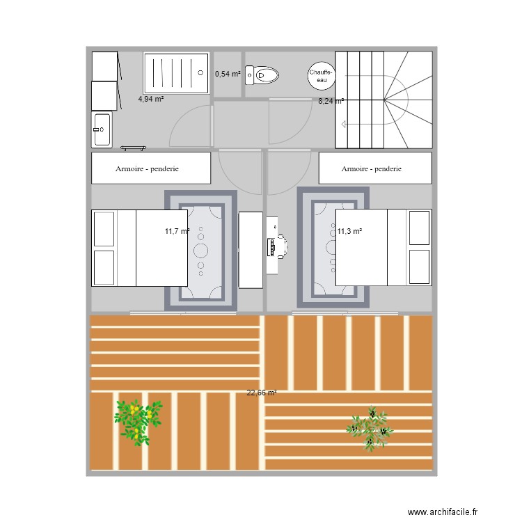 RDC - Plan dessiné par julienfrk