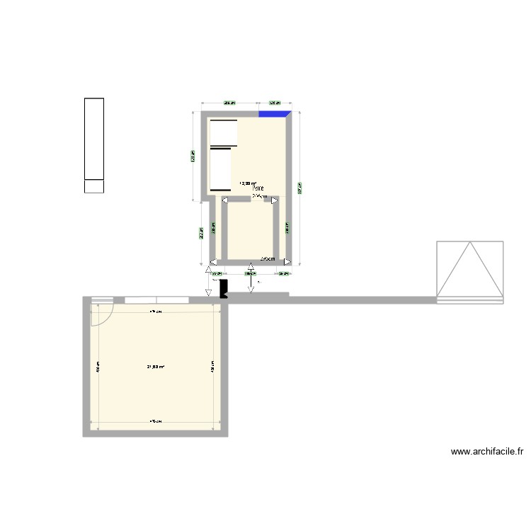 Machine à laver - Plan dessiné par ToskaFrancois