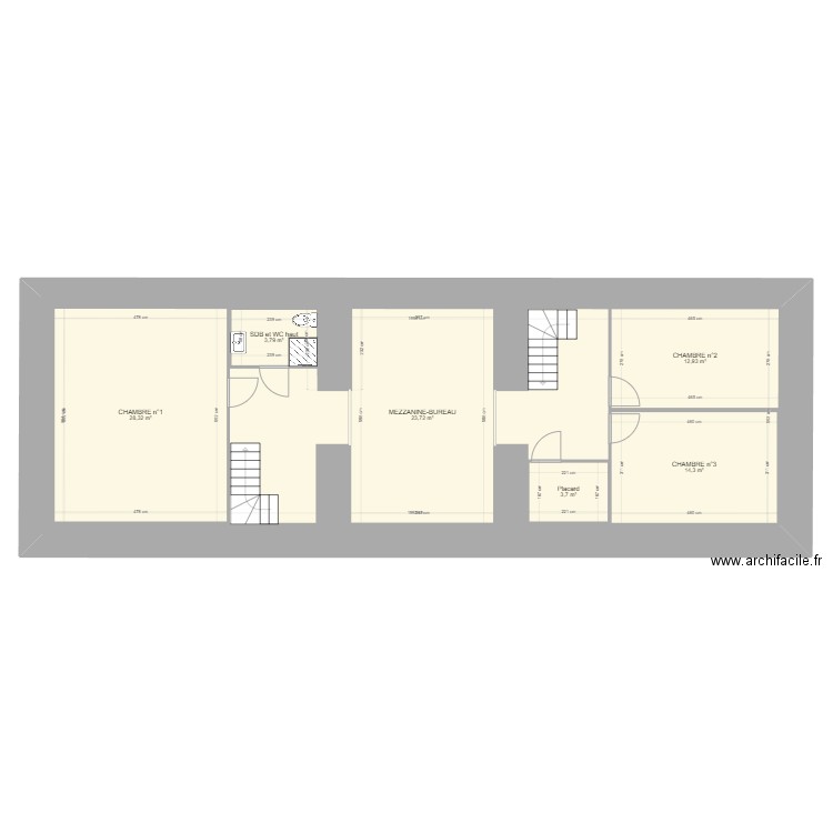 plan RDC - Plan dessiné par stephanepalat71