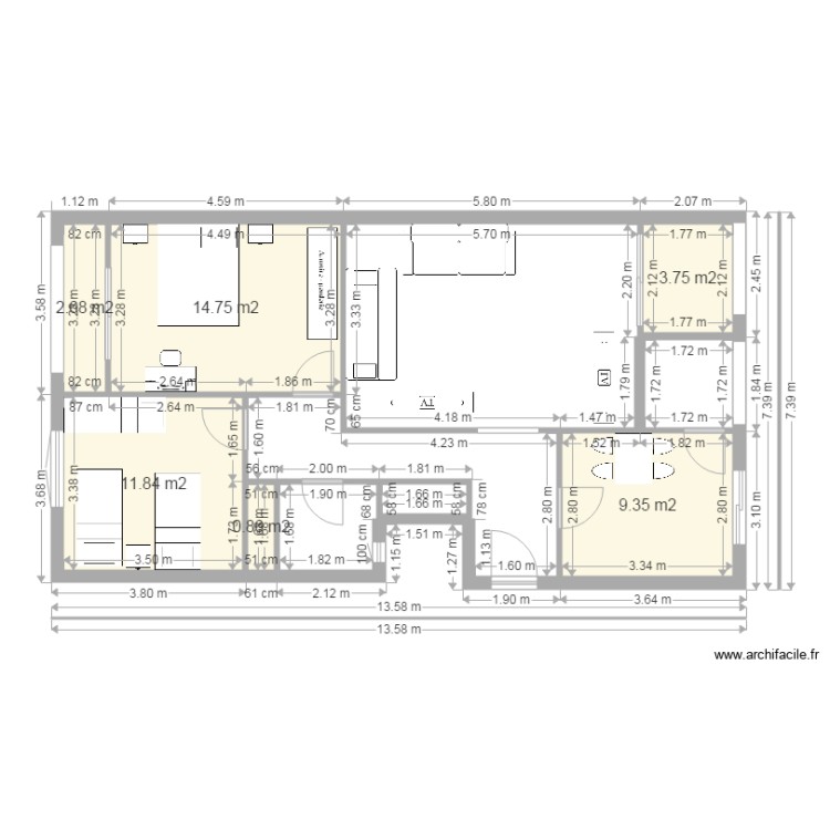 Plan – Korba – Par DorraHendi ️ | ArchiFacile