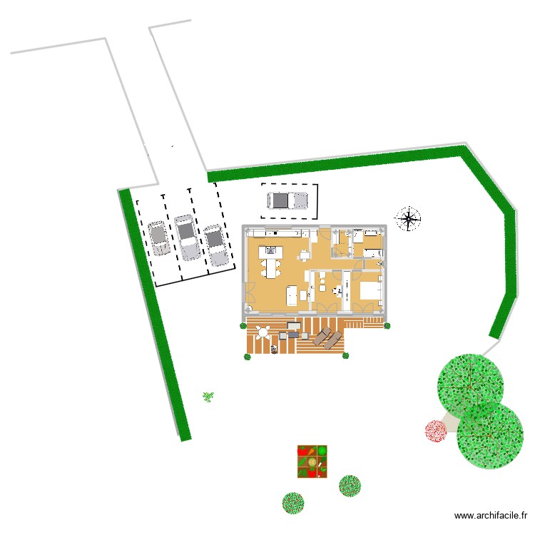 MAISON BOOA 2022 2023 - Plan dessiné par célia14500