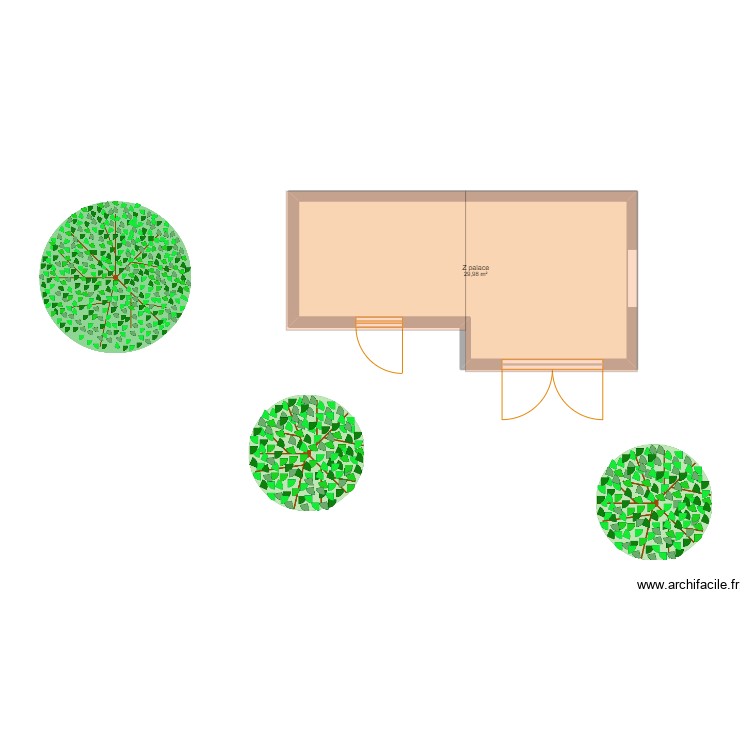 garage alouettiere - Plan dessiné par Emmanuel Teillet