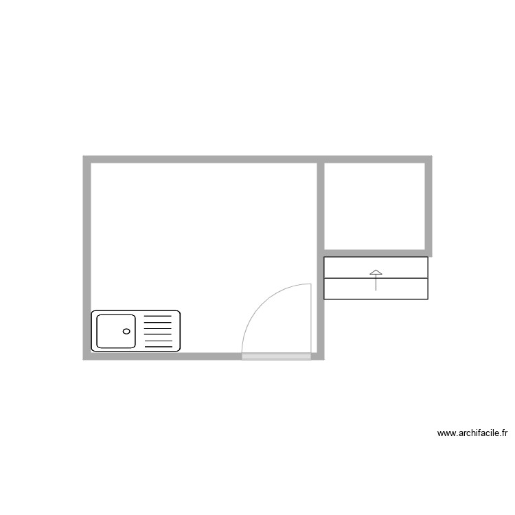 Local technique - Plan dessiné par CABINET DIAZ COORDINATION