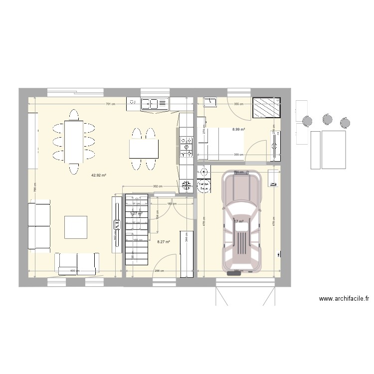 Plan 7X11 - Plan dessiné par Prisci17