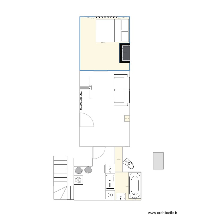 Plan Rdc - Plan dessiné par KL Gestion