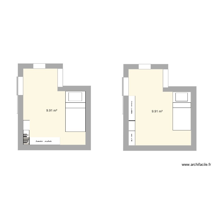 Test chambre Gabi - Plan dessiné par Portugal_tour
