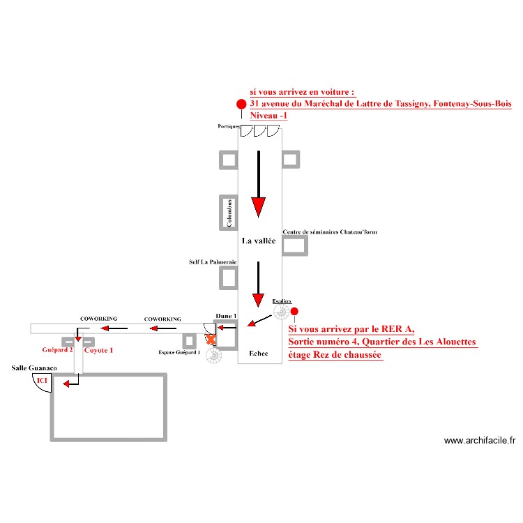 Plan – Plan des Dunes – Par Nana7 ️ | ArchiFacile