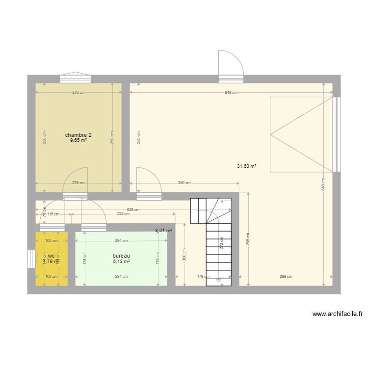 Plan – sous sol maison – Par Ldebouillon ️ | ArchiFacile