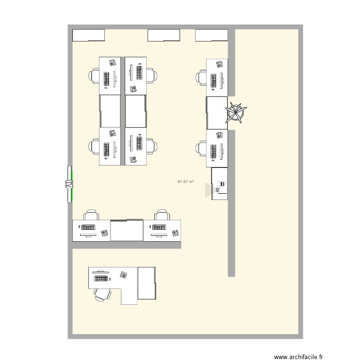 Good Open Space 2 - Plan dessiné par Meiryo