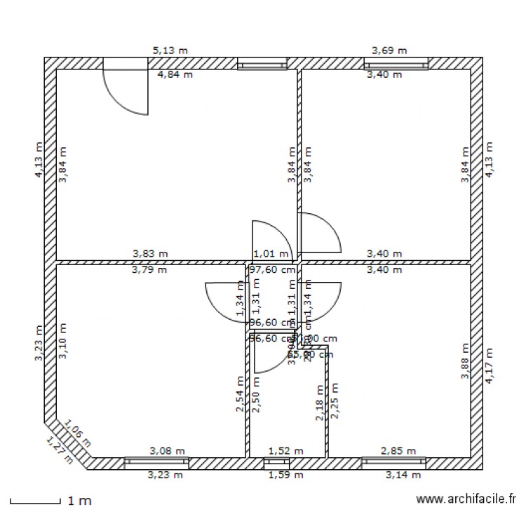 Maison Cotation - Plan dessiné par romainr17