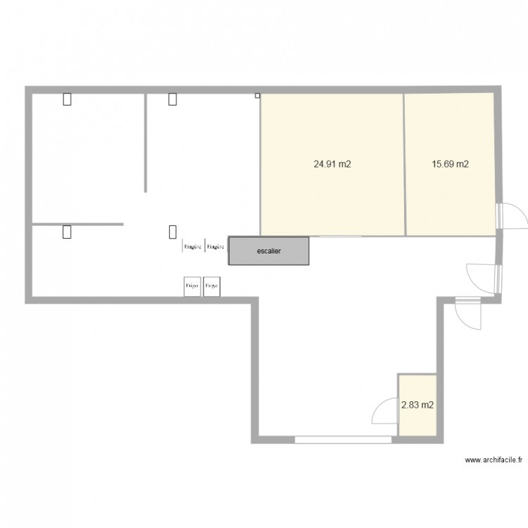 RDC - Plan dessiné par Seb5273