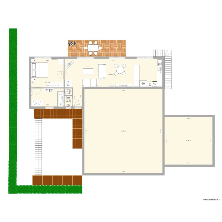 Plan sol 2 - Plan dessiné par Guerix