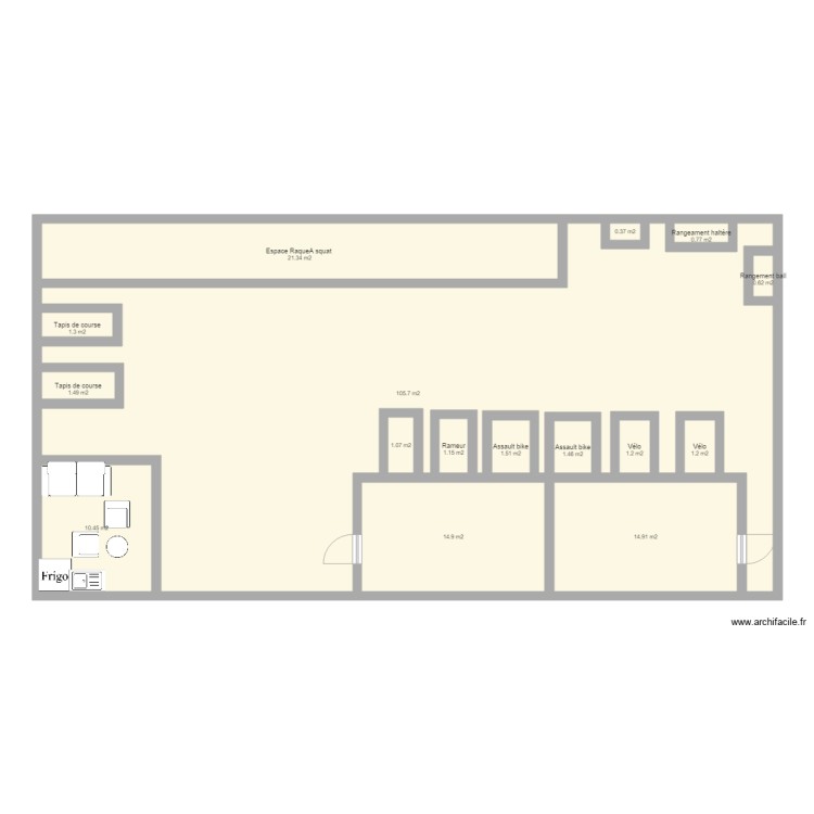 Salle De Sport Plan