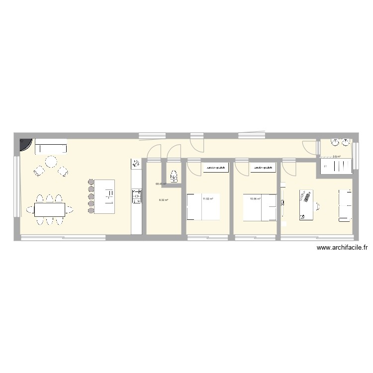 Projet forêt - Plan dessiné par Mokele