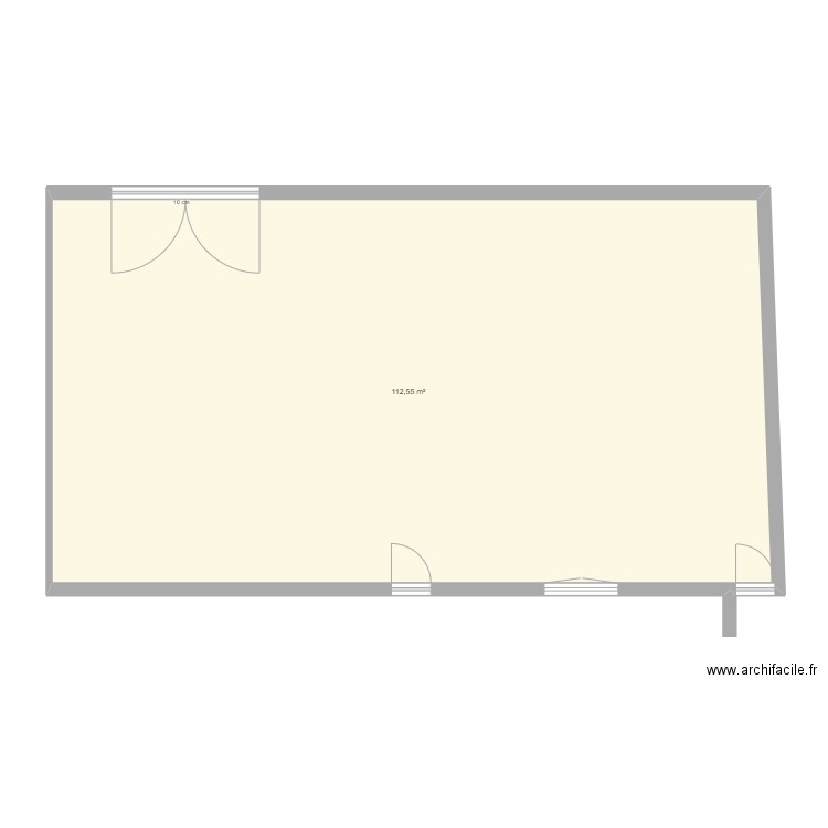 plan terrain - Plan dessiné par archi95