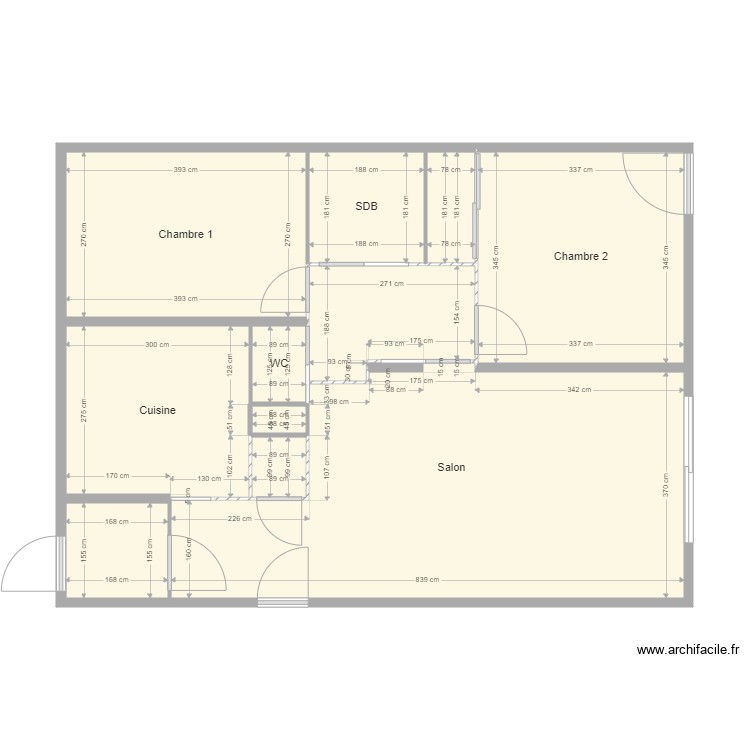 Plans De Maison Simples Avec Mesures 🏡 Construire Un Plan De