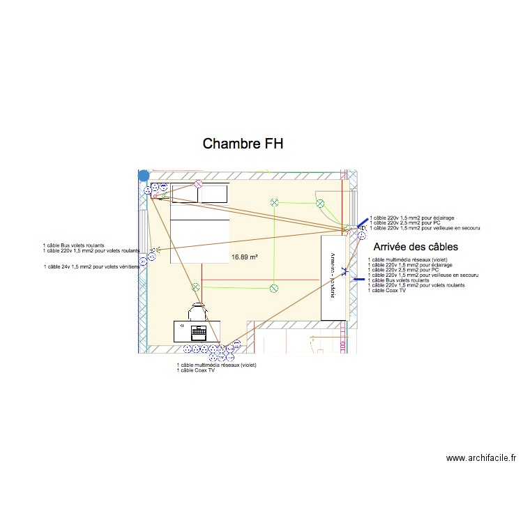 CHB FH - Plan dessiné par AHAZ