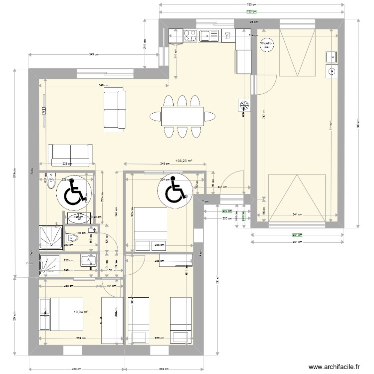 rouette - Plan dessiné par rouettepro