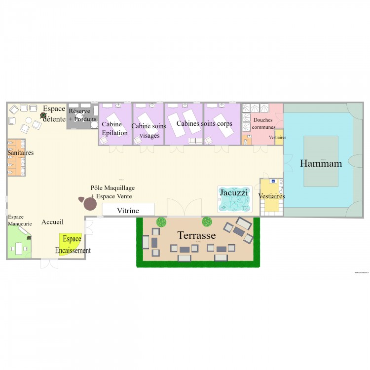 TPP - Plan dessiné par Charlenouuuu