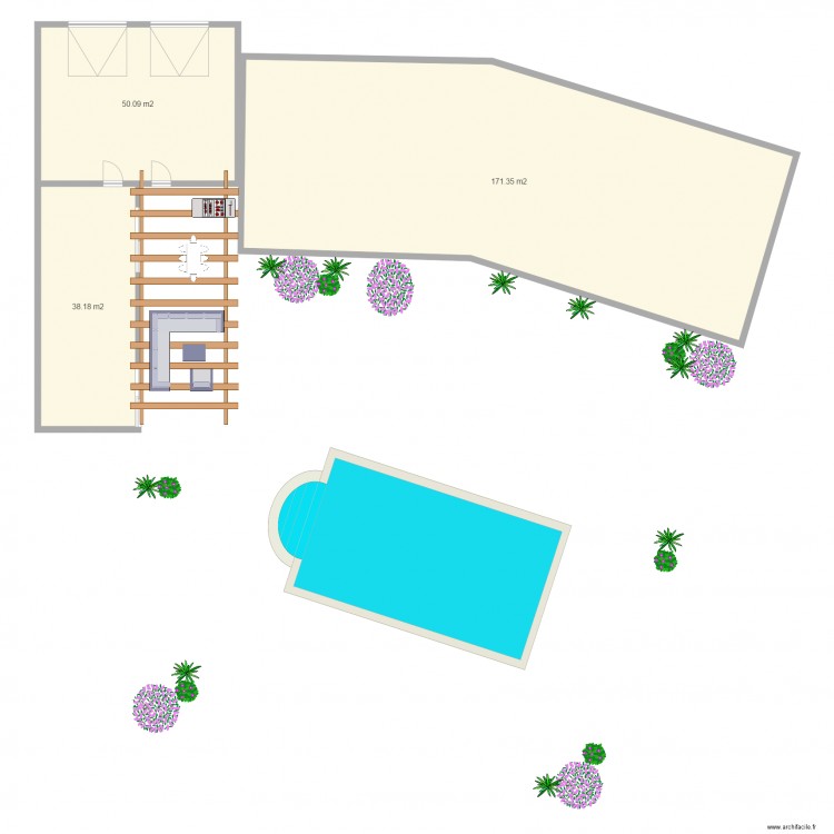 simulation - Plan dessiné par mariedesues