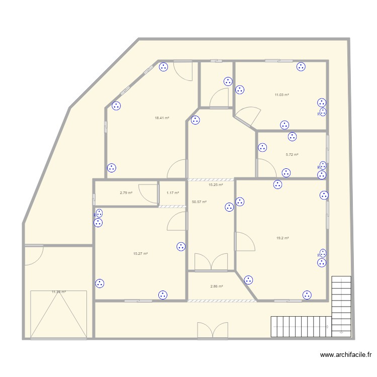 Plan – prise courant – Par ezzine ️ | ArchiFacile