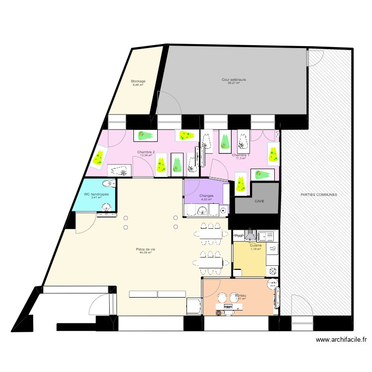 mam - Plan dessiné par natibou