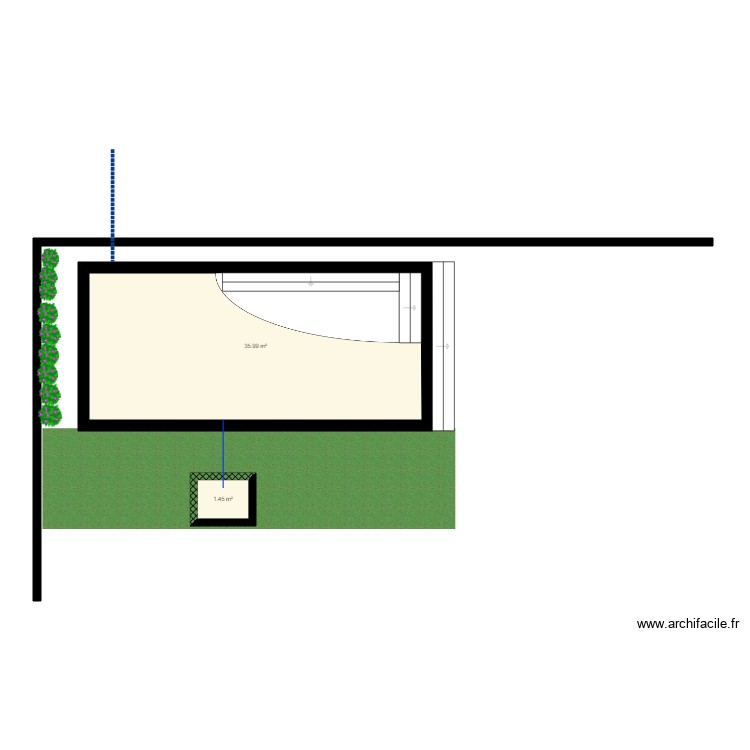 Plan – piscine – Par fabdive ️ | ArchiFacile