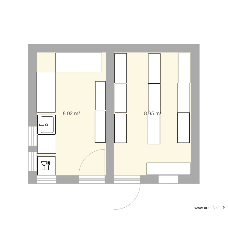 Atelier - Plan dessiné par lheuredesplantes