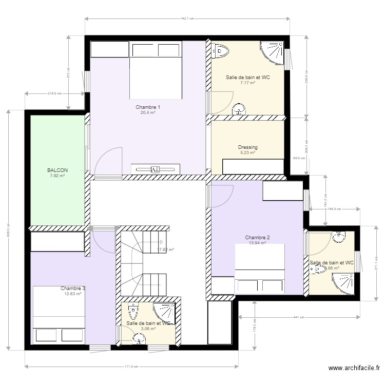 PLAN RDC - Plan dessiné par golden_boy