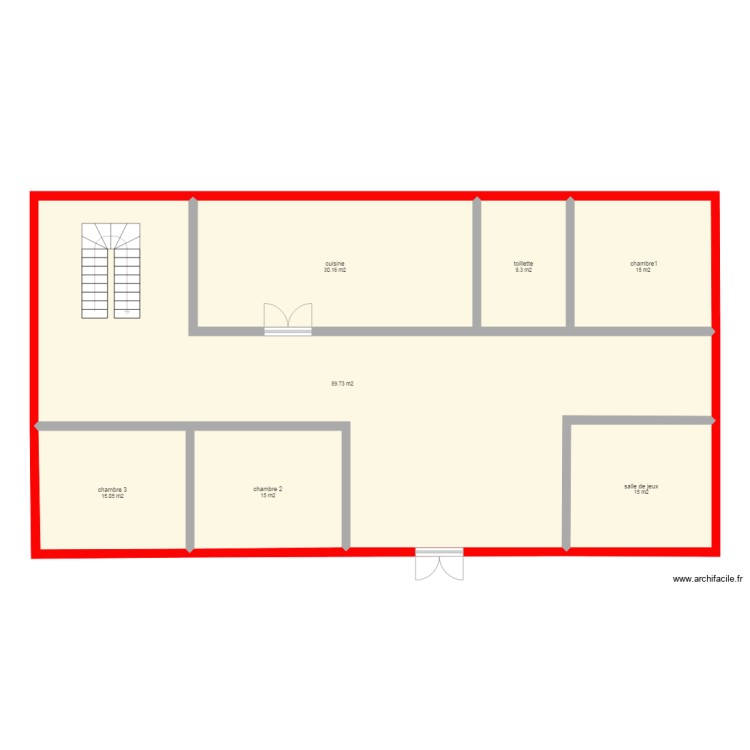 Plan – ferme 1 – Par mbouanani ️ | ArchiFacile