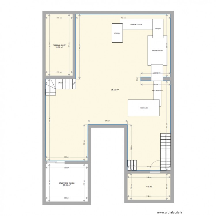 usine - Plan dessiné par jeanjean80