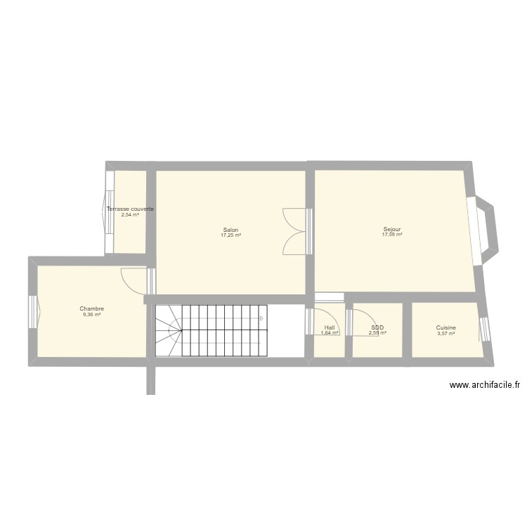 Plan Baron lambert - Plan dessiné par Djo20