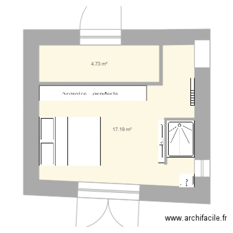 chb - Plan dessiné par aorenovation