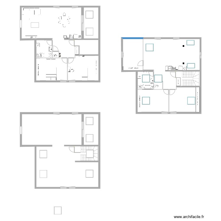 CHAMPS - Plan dessiné par hv immo