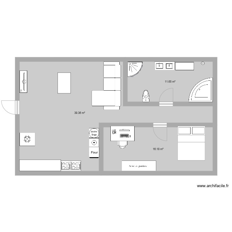 normal - Plan dessiné par xoshow
