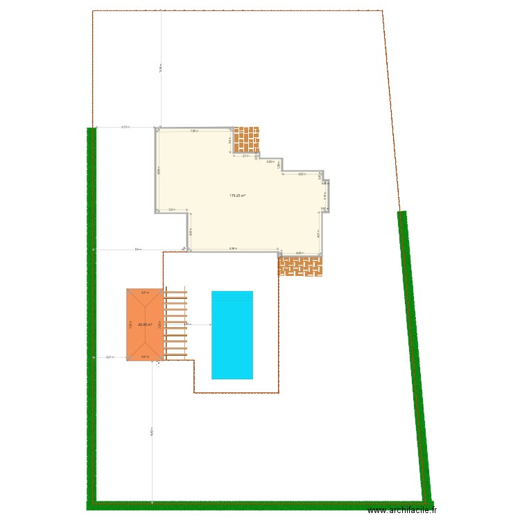 Plan – GUY 2 – Par poka_a ️ | ArchiFacile
