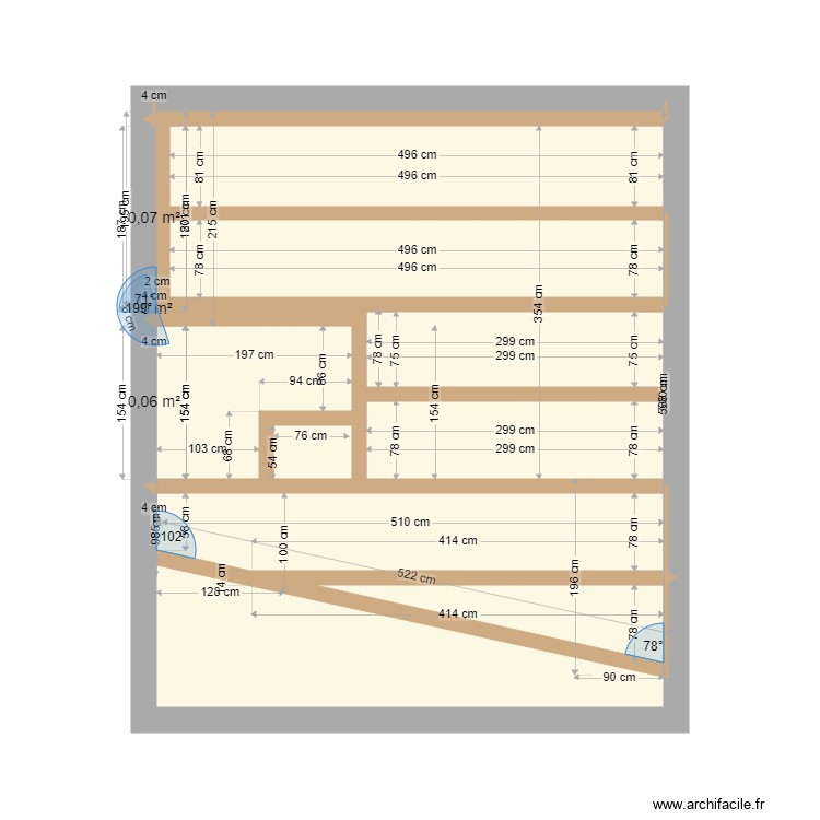 calpinage solives mezzanine - Plan dessiné par Benduvar