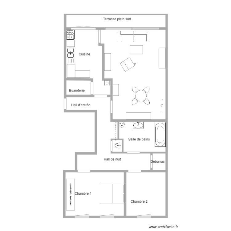 Gembloux Buisson2 - Plan dessiné par BACQ
