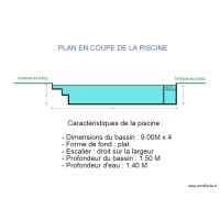 Plan de piscine GRATUIT - ArchiFacile