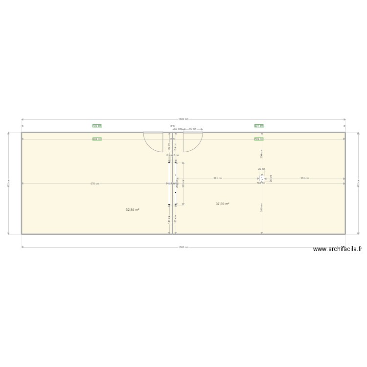 Amphi - Plan dessiné par snick722